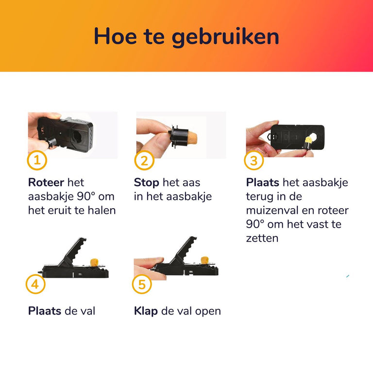 Muizenvallen bij Wonact: Diervriendelijk, Emmer & Klem Opties