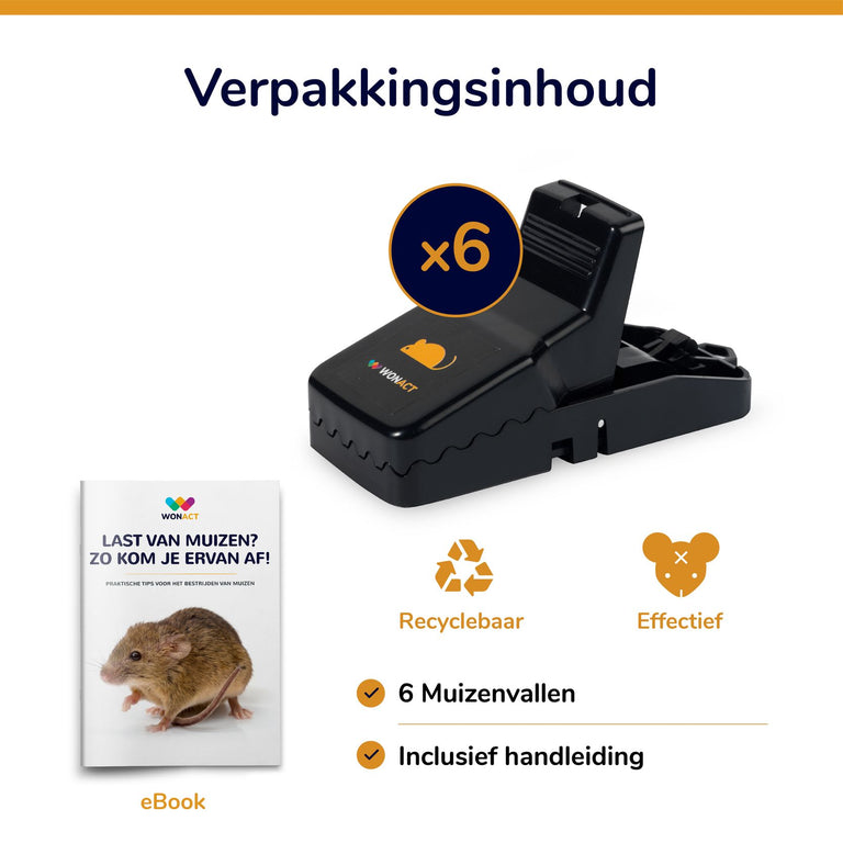 Muizenvallen bij Wonact: Diervriendelijk, Emmer & Klem Opties